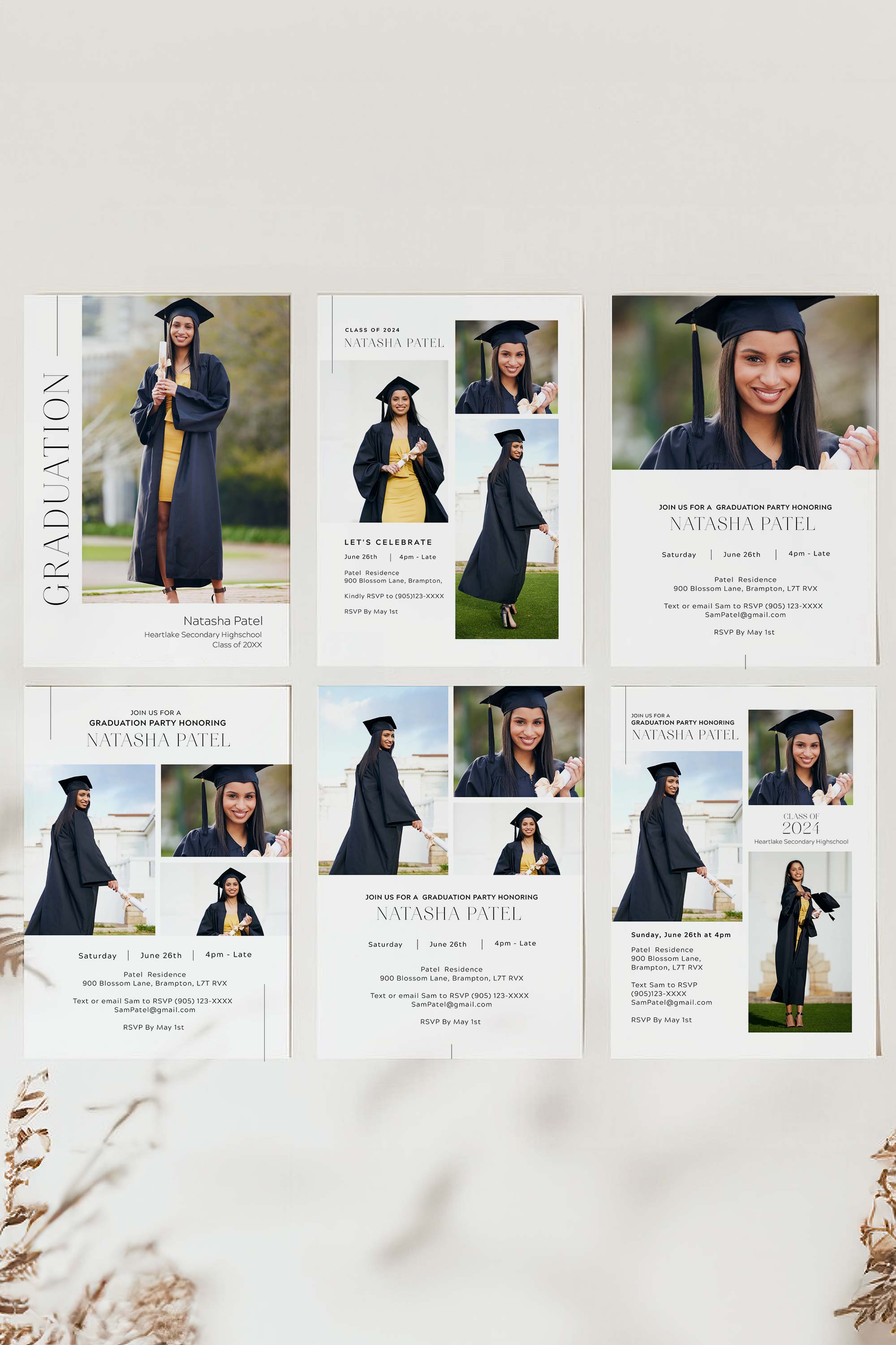 Personalized Graduation Invitation Card – Vowpaperie