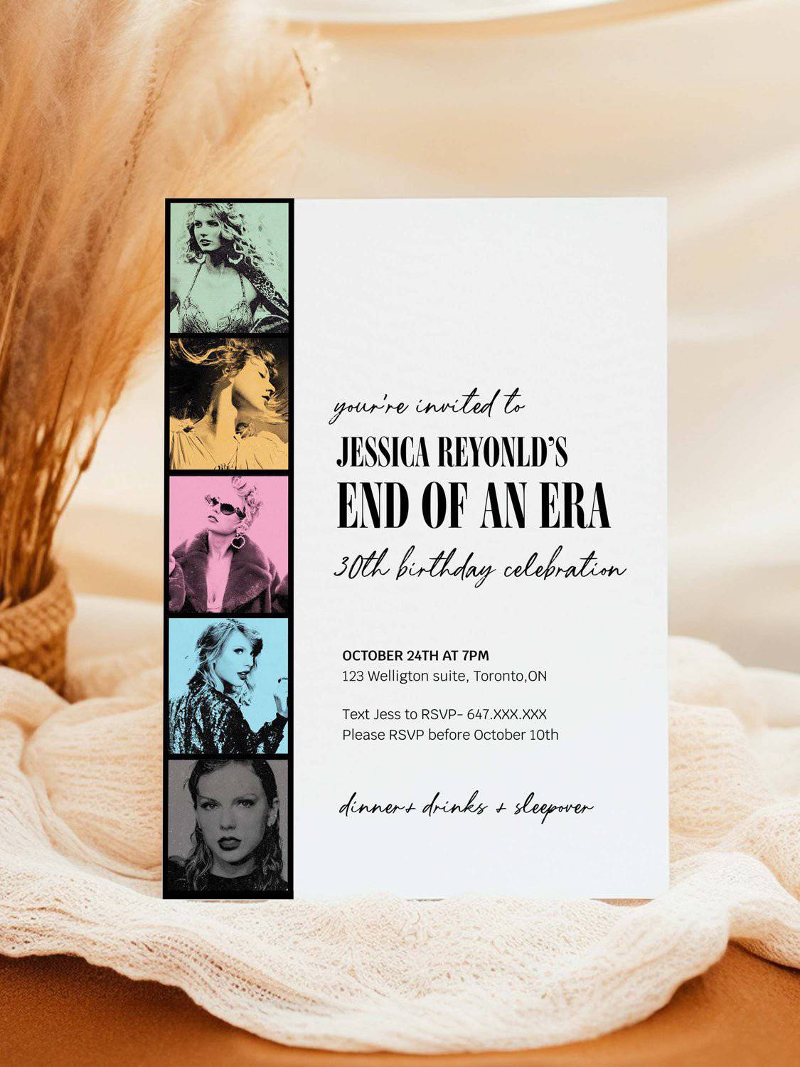 Taylor swift birthday invitation, Eras tour Birthday Invitation ... Taylor swift birthday invitation, Eras tour Birthday Invitation ...